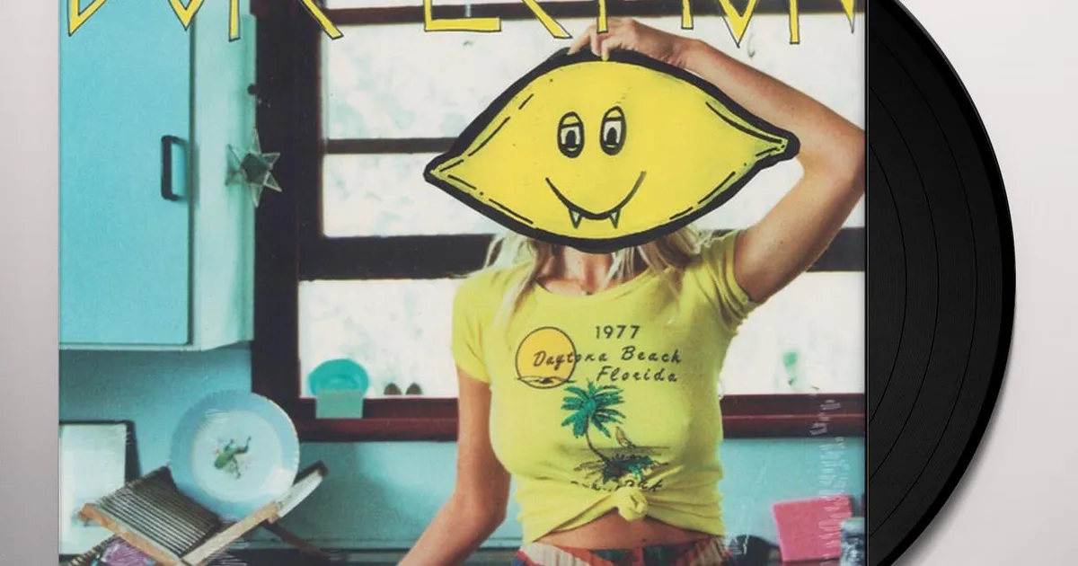 DOPE LEMON HOUNDS TOOTH (TRANSPARENT LIME VINYL) Vinyl Record