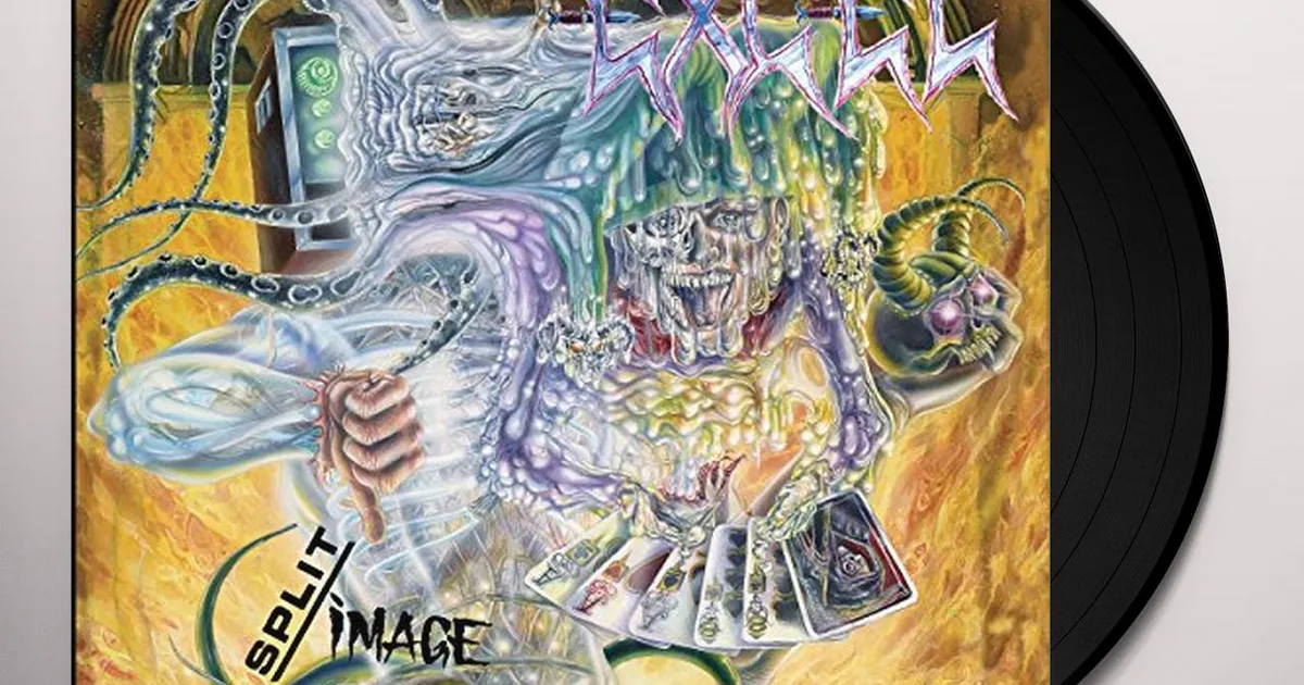 Excel Split Image Vinyl Record