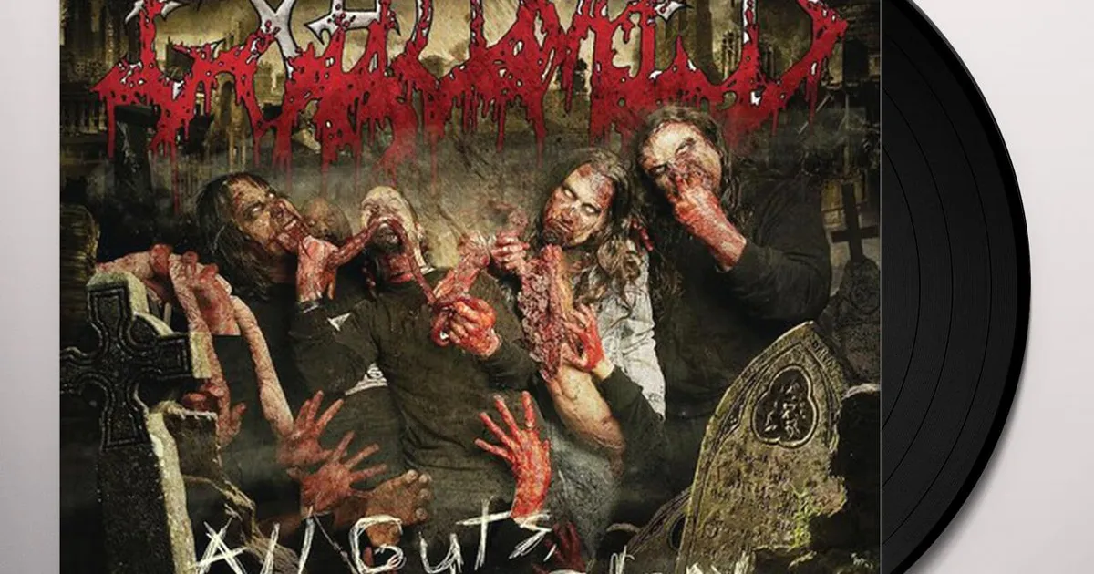 Exhumed All Guts, No Glory Vinyl Record