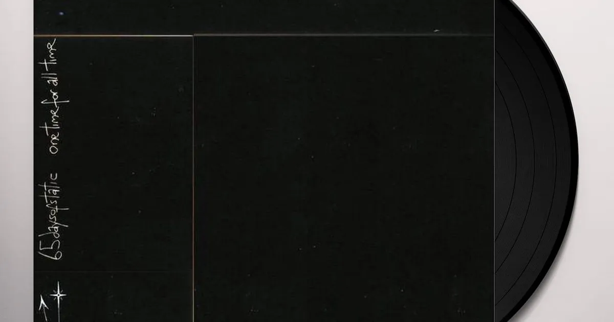 65daysofstatic One Time For All Time Vinyl Record