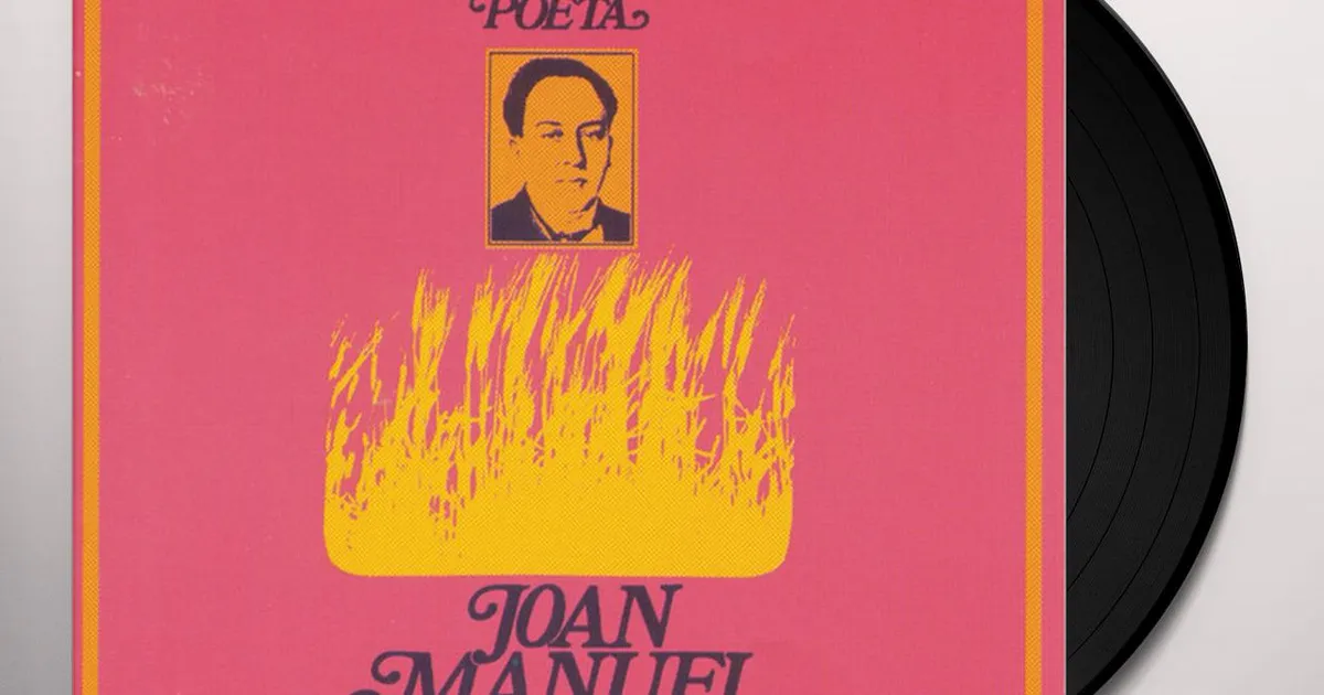 Joan Manuel Serrat DEDICADO A ANTONIO MACHADO Vinyl Record