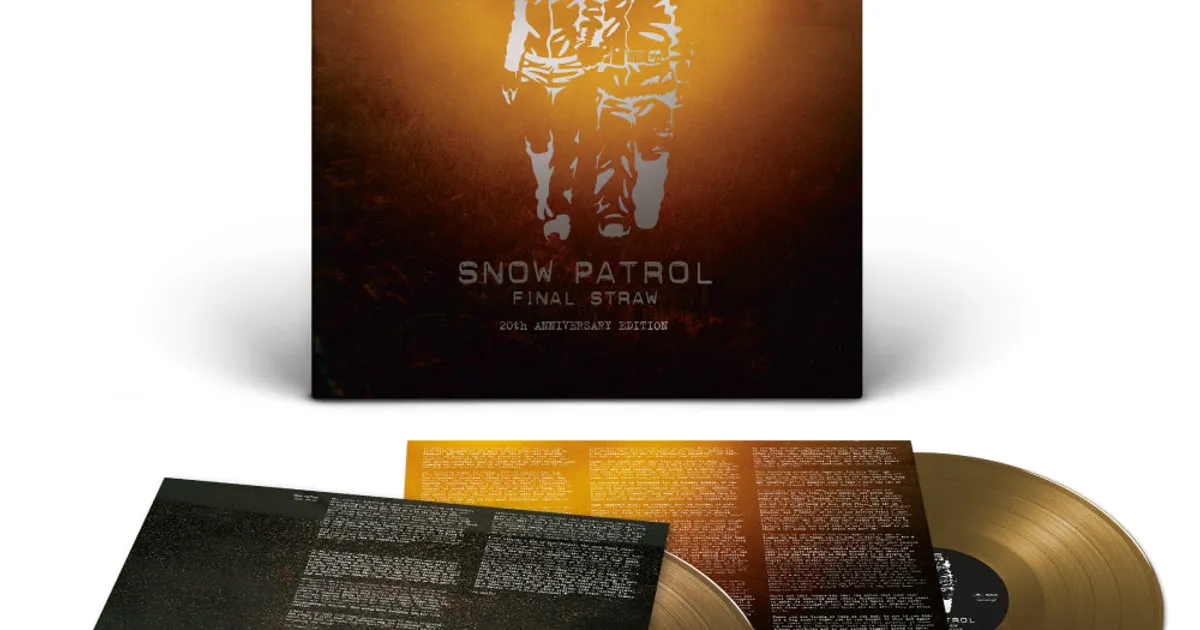 Snow Patrol Final Straw 20th Anniversary Edition 2LP