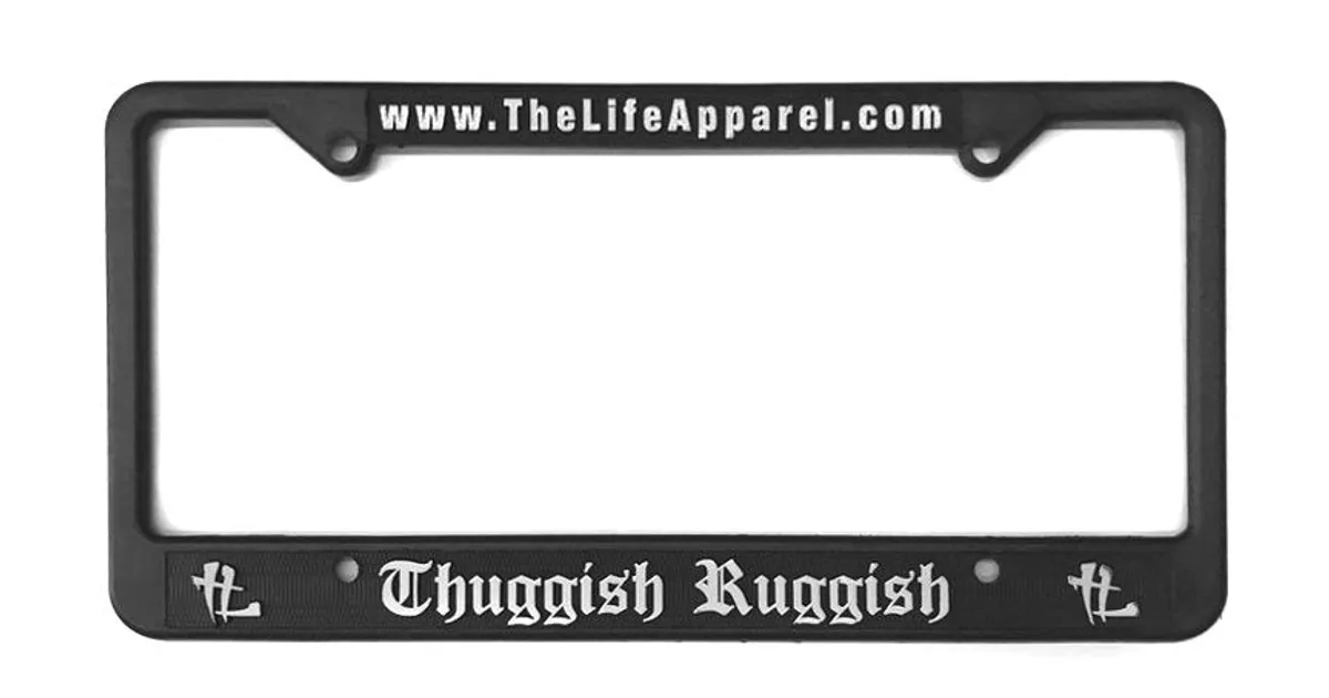 Bone Thugs-N-Harmony Thuggish Ruggish License Plate Cover