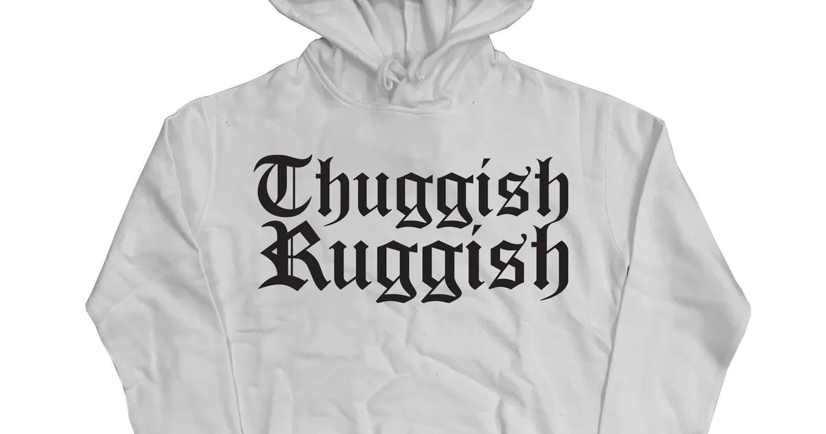 Bone Thugs-N-Harmony Thuggish Ruggish "White" Crop Top Hoodie