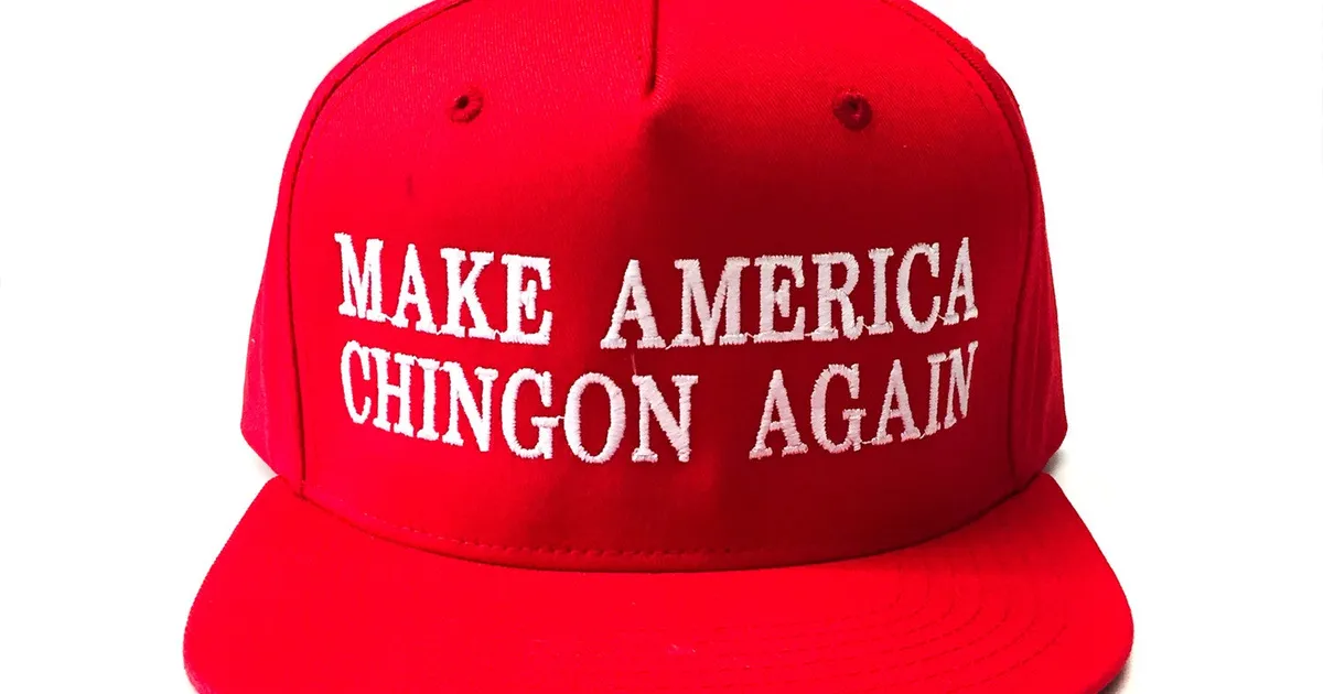 George Lopez Make America Chingon Again "Red" Snapback Hat