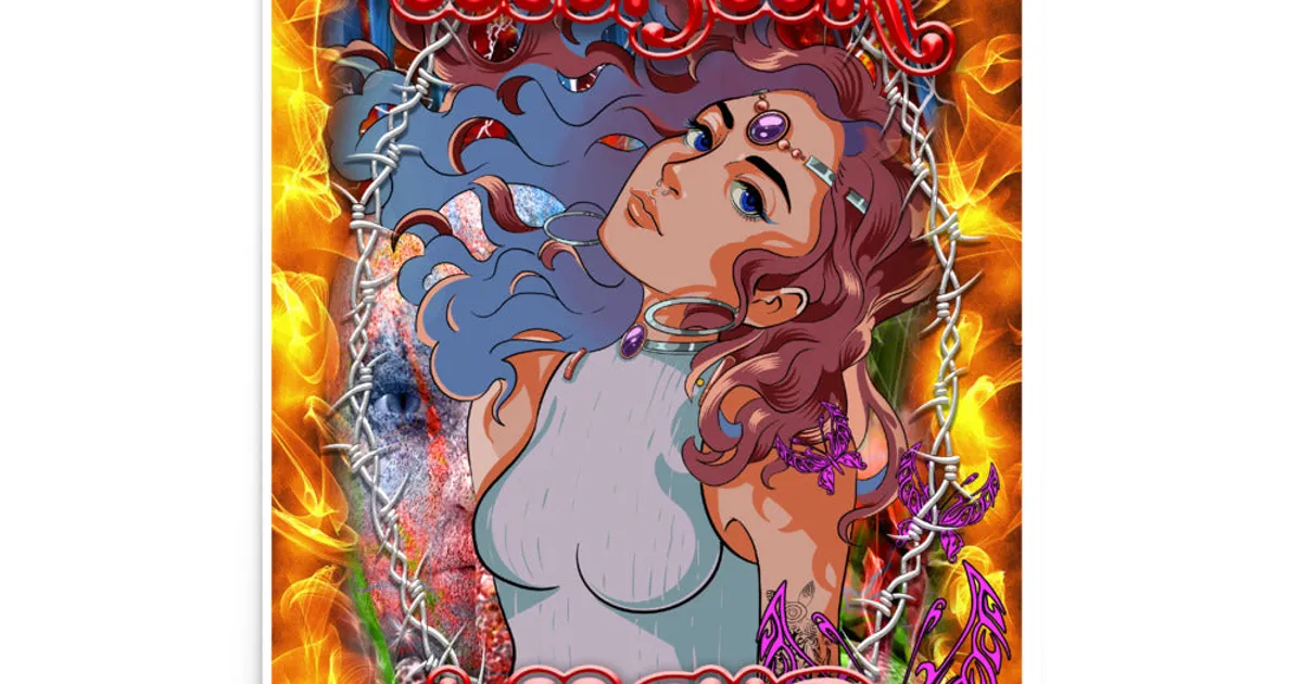 Ambar Lucid gloss poster 11 x 17