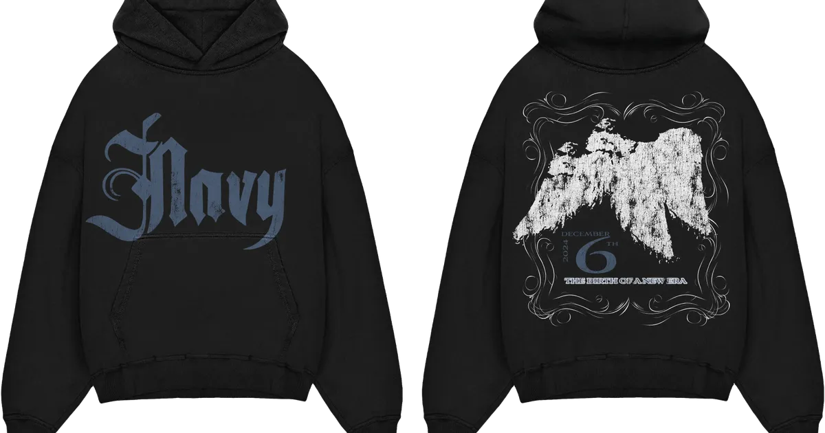 Roddy Ricch Navy Hoodie