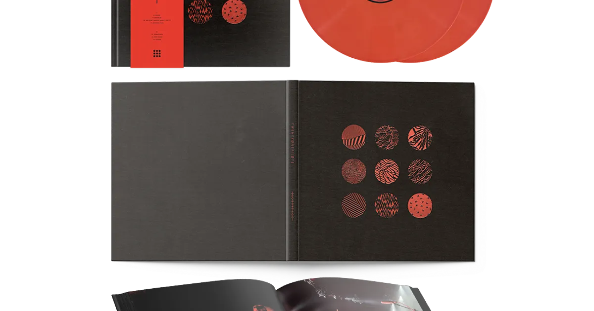 Twenty One Pilots Blurryface (10th Anniversary) Vinyl Coffee Table Book
