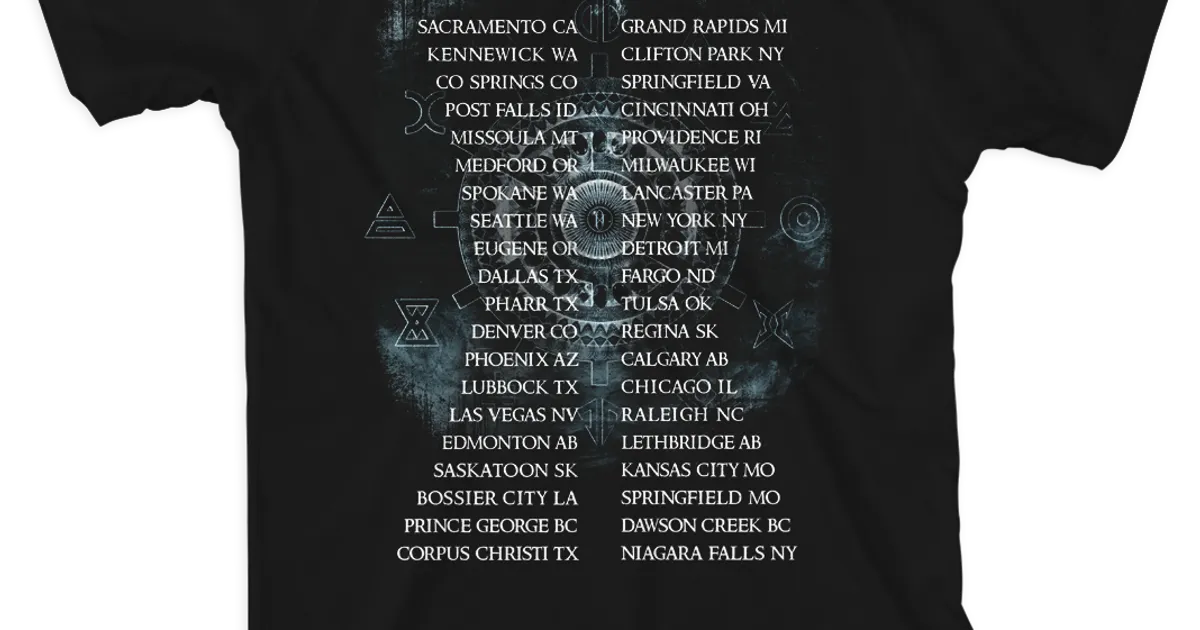 Gemini Syndrome Maze 2013 Tour T-Shirt