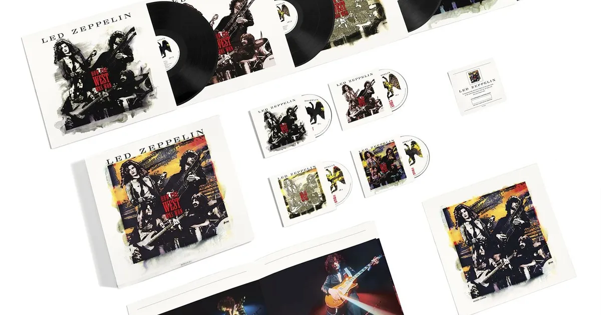 Led Zeppelin How The West Was Won (Remastered) (3CD/4LP/1DVD)