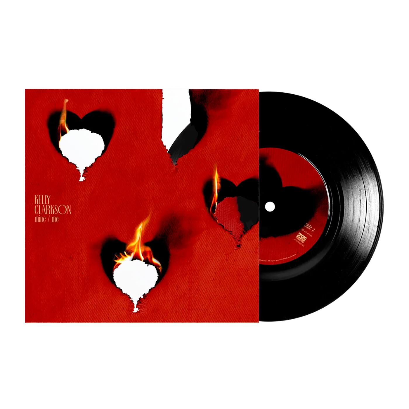 Kelly Clarkson Mine / Me 7” Vinyl