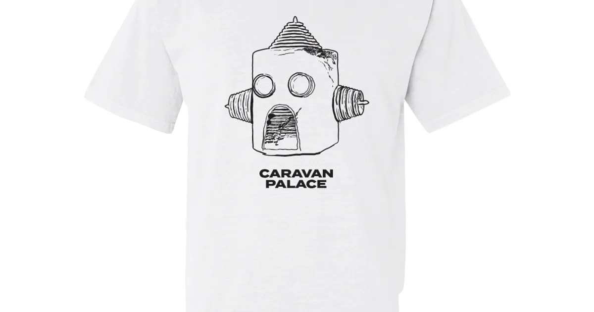 Caravan Palace Drawbot T-Shirt - Men's