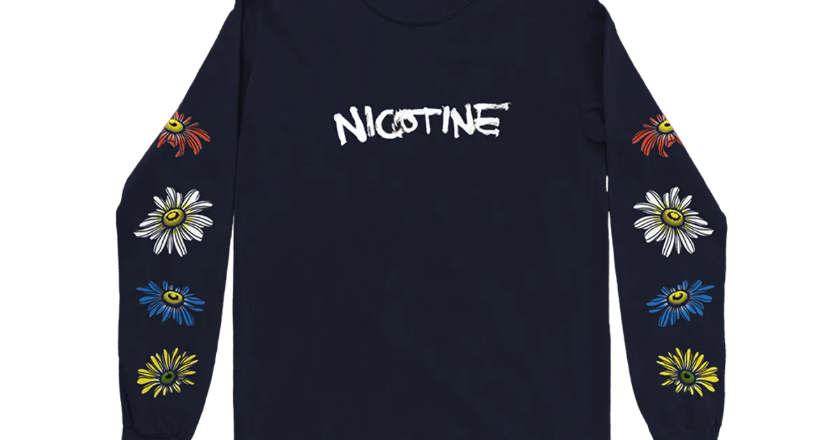 Trevor Daniel Nicotine Long Sleeve