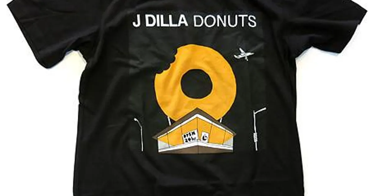 J Dilla "Donuts" Album Cover T-Shirt (SOLD OUT)