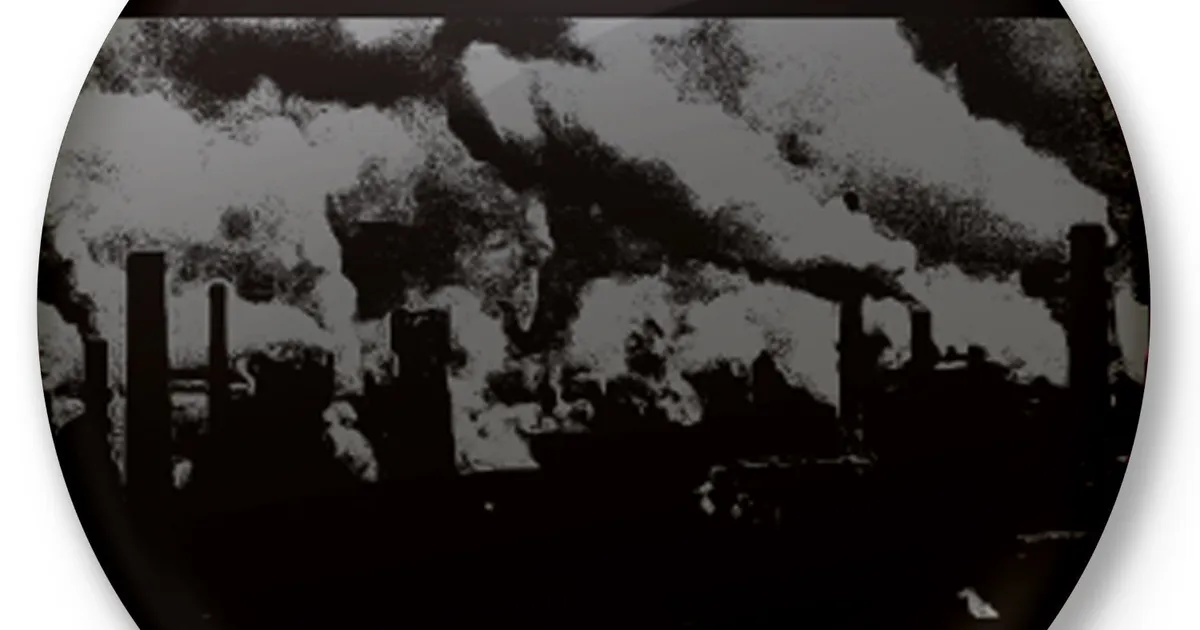 Subhumans - Crisis Point - 1" Button