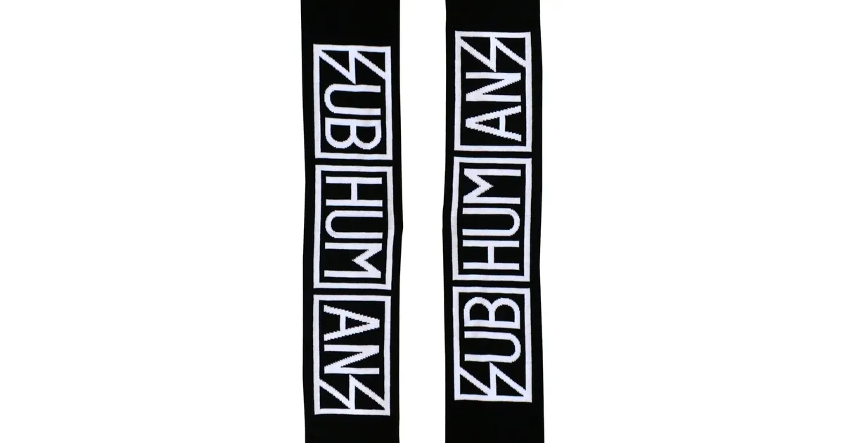 Subhumans - Logo & Skull - Scarf