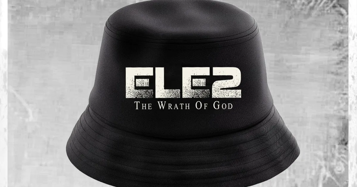 Busta Rhymes ELE2 Grey - Black Bucket Hat