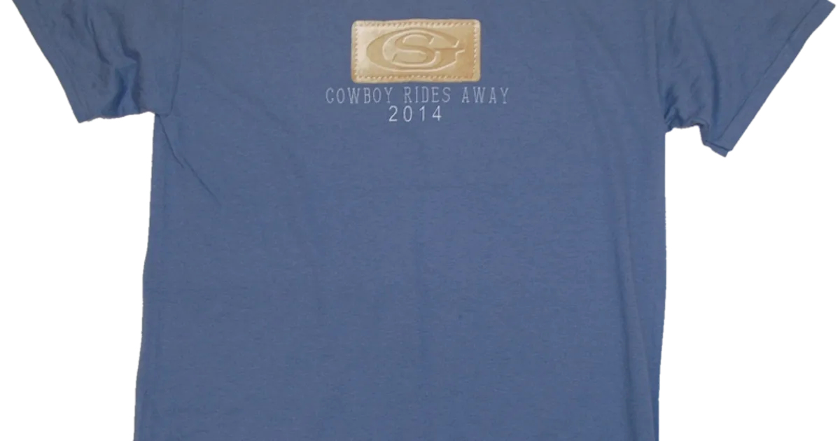 George Strait Denim Patch Tee
