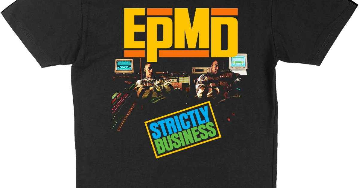 EPMD "Strictly Business" Album Cover Photo T-Shirt