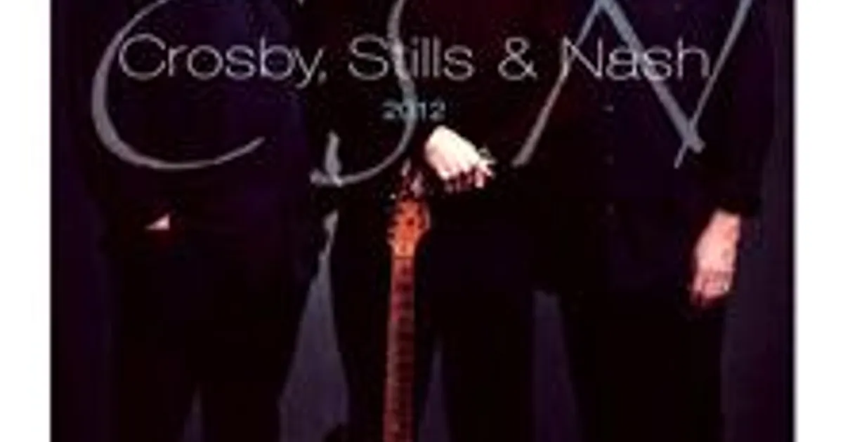 Crosby, Stills & Nash CSN "2012 Concert" DVD/2CD Box Set