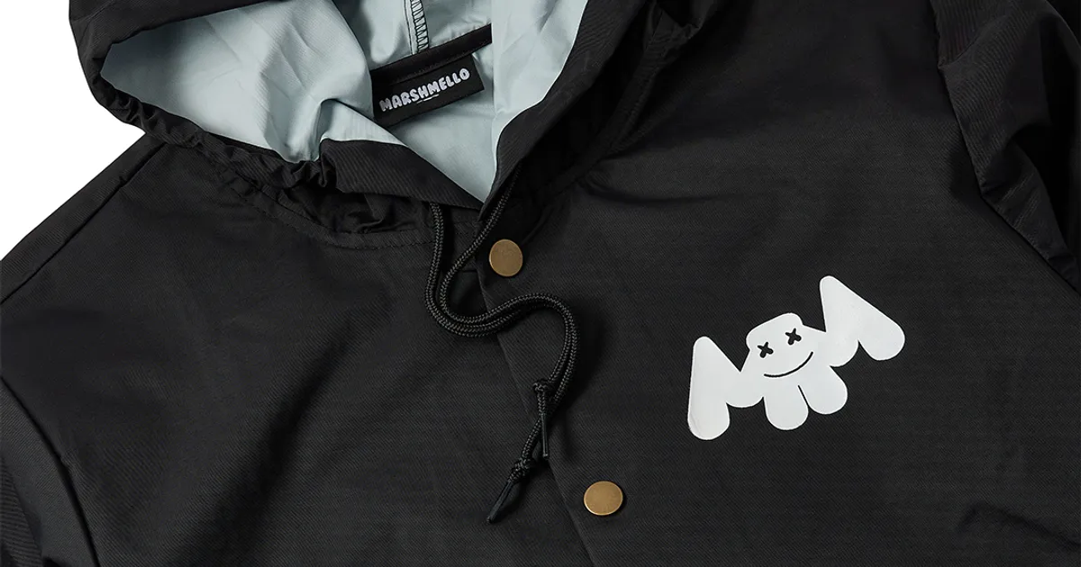 Marshmello MELLOGANG 30 Hooded Coach's Jacket