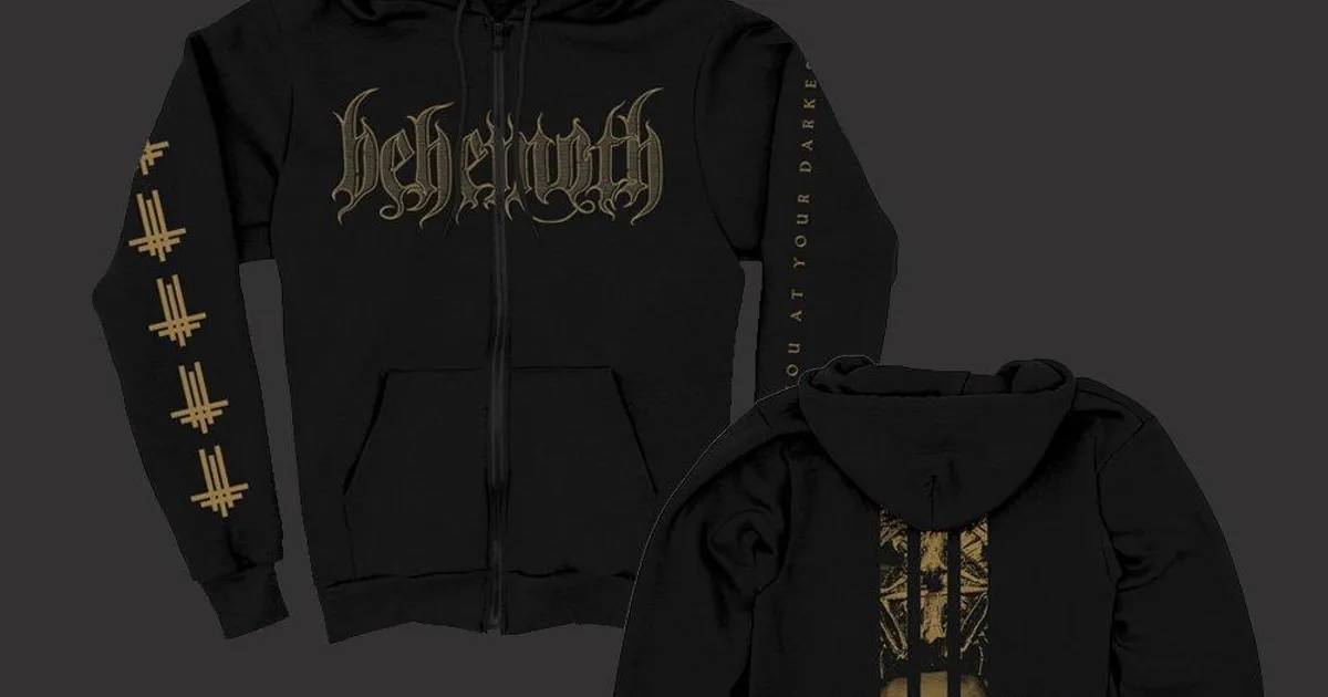 Behemoth Triumviratus Zip Up Hoodie (Black)