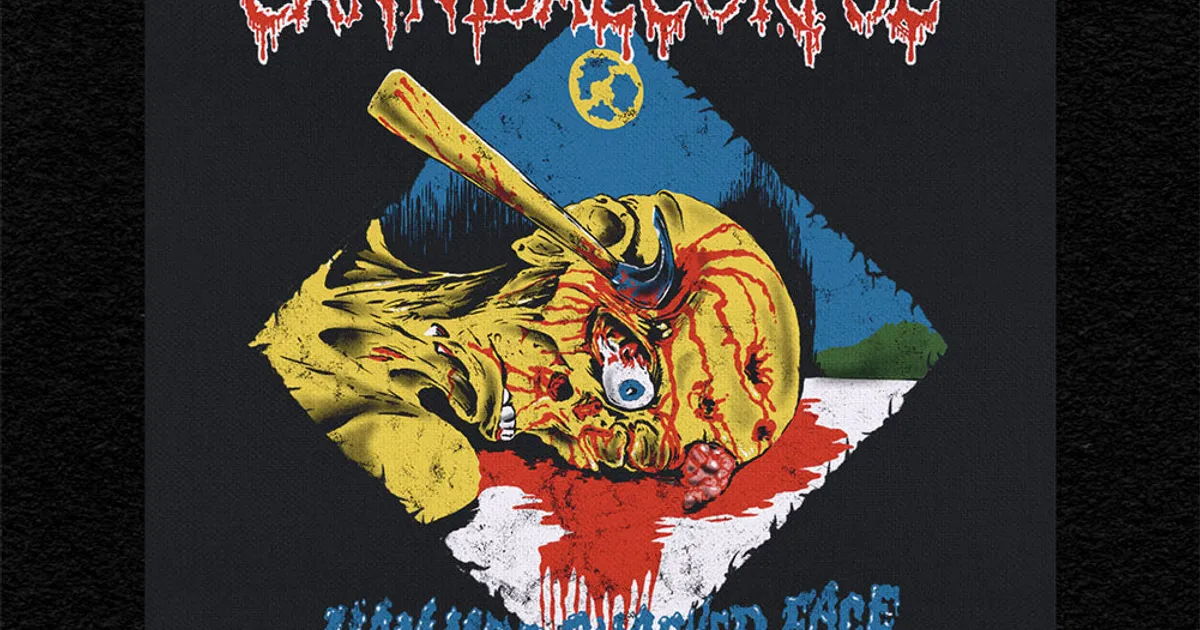 Cannibal Corpse Hammer Smashed Face Flag