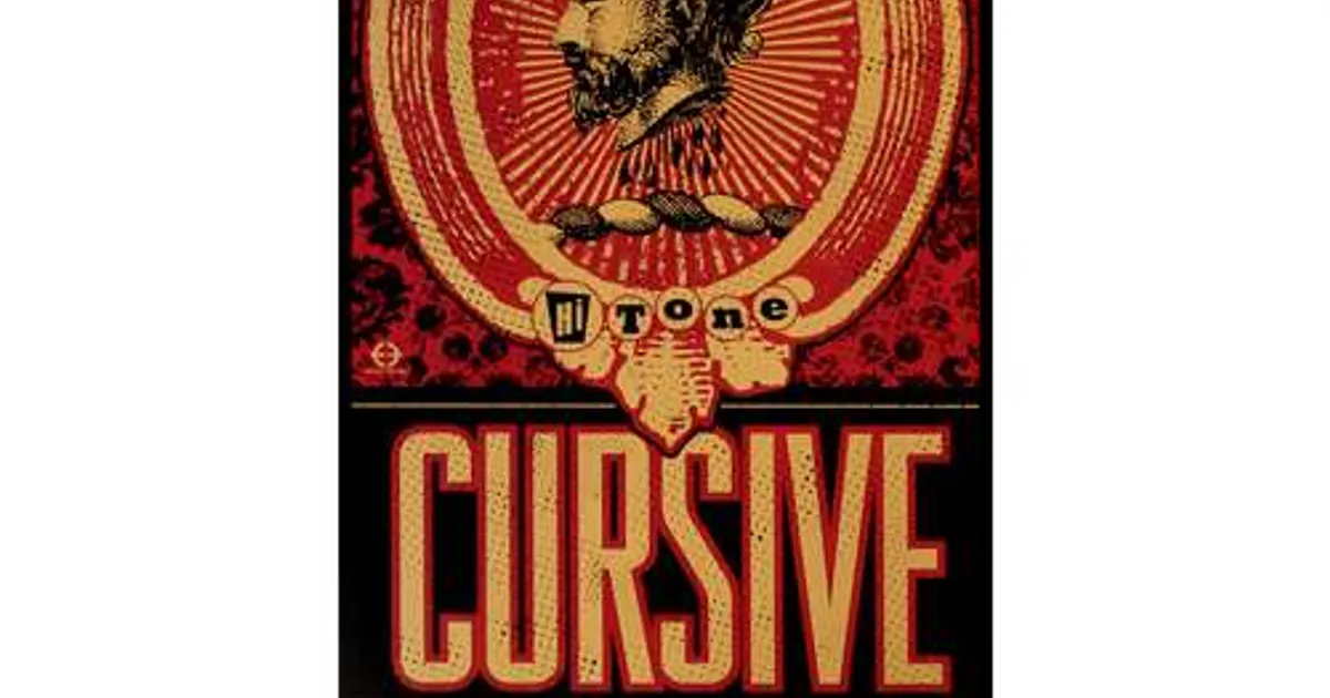 Cursive | Deadstock Memphis 2011 Poster