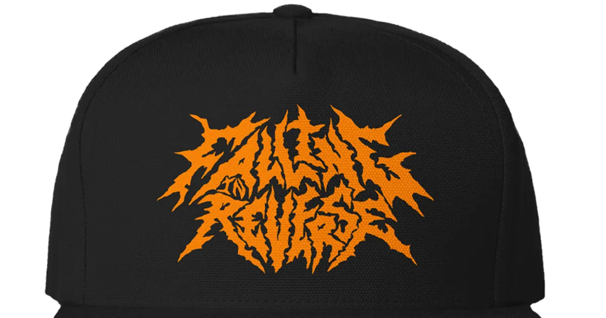 Falling In Reverse Metal Logo Snapback (Black)