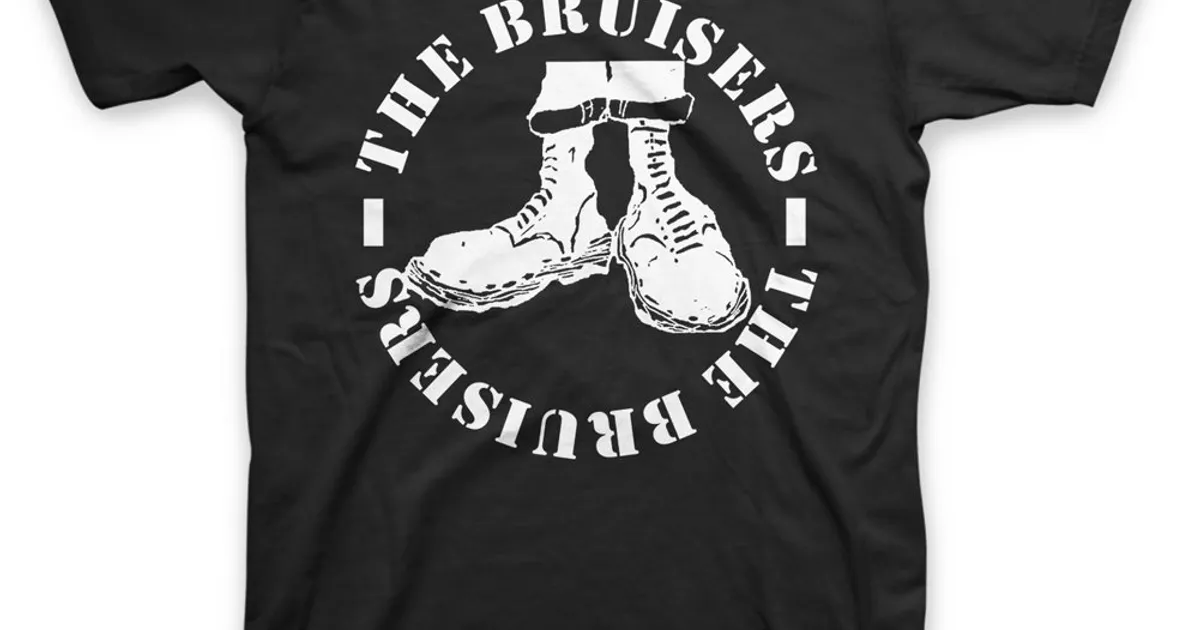 The Bruisers Boot T-Shirt (Black)
