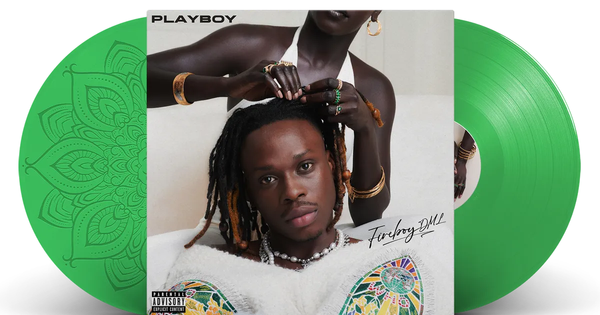 Fireboy DML - Playboy Vinyl (Spotify Spring Green)