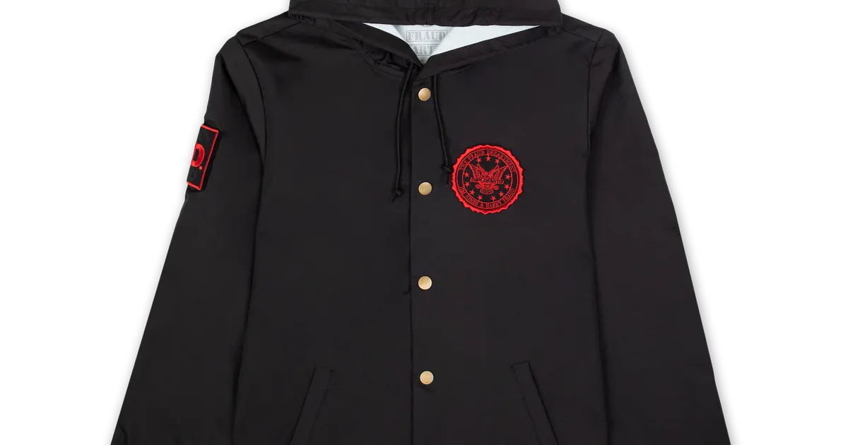 Jim Jones Fraud Department Work Jacket - Black