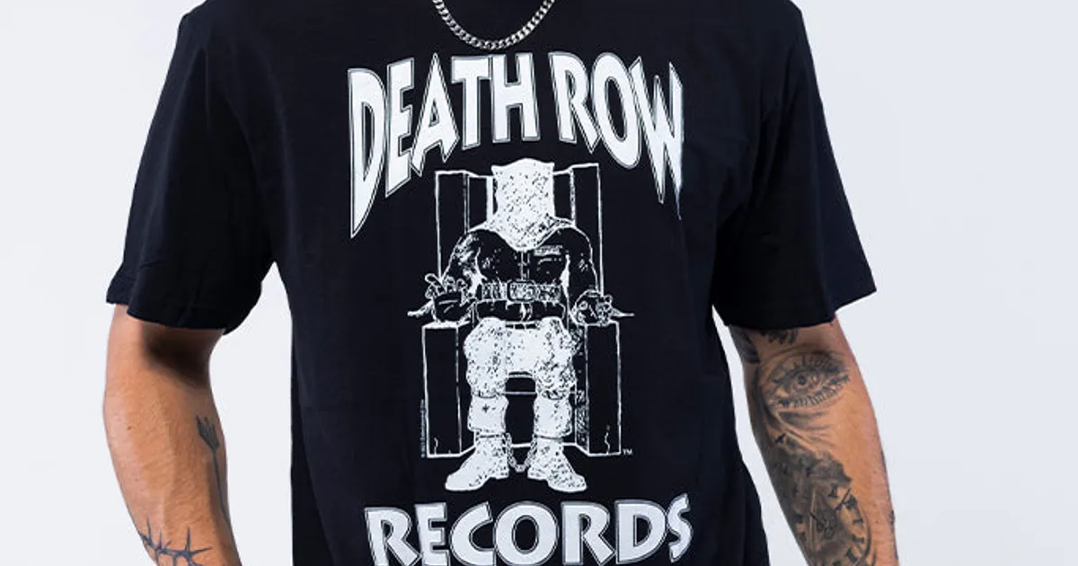 Snoop Dogg Death Row Records Logo T-Shirt