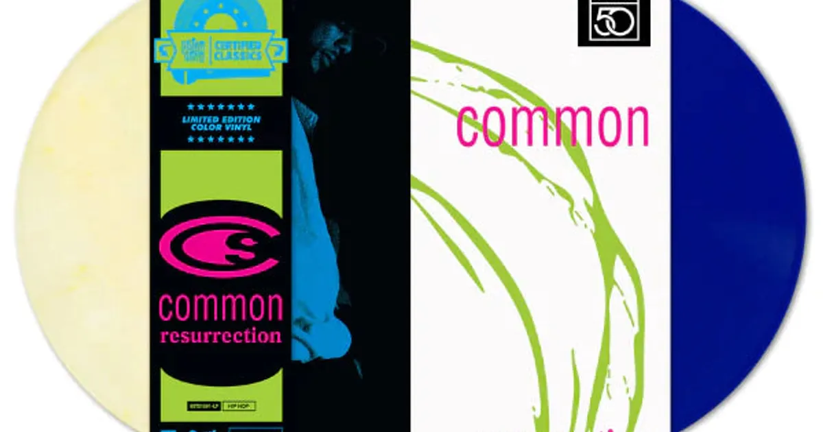 Common "Resurrection" 2xLP Opaque Blue Butter Cream Vinyl