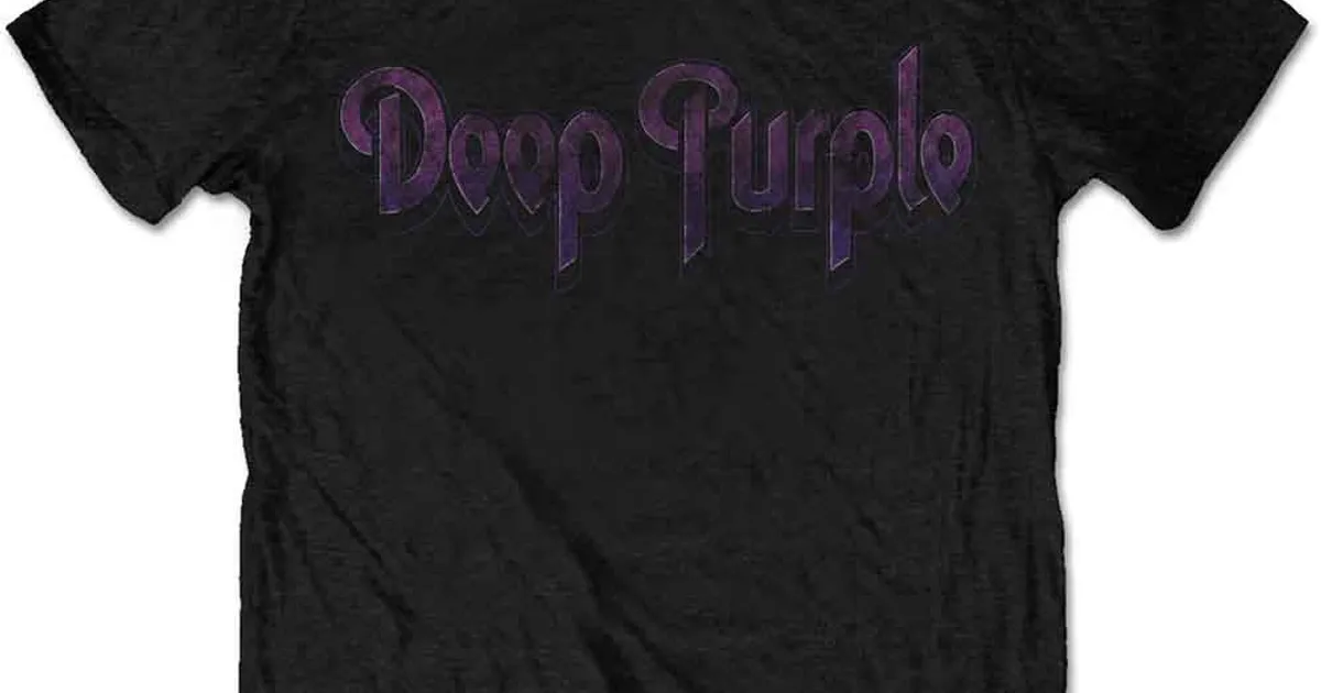 Deep Purple T Shirt - Vtge Logo