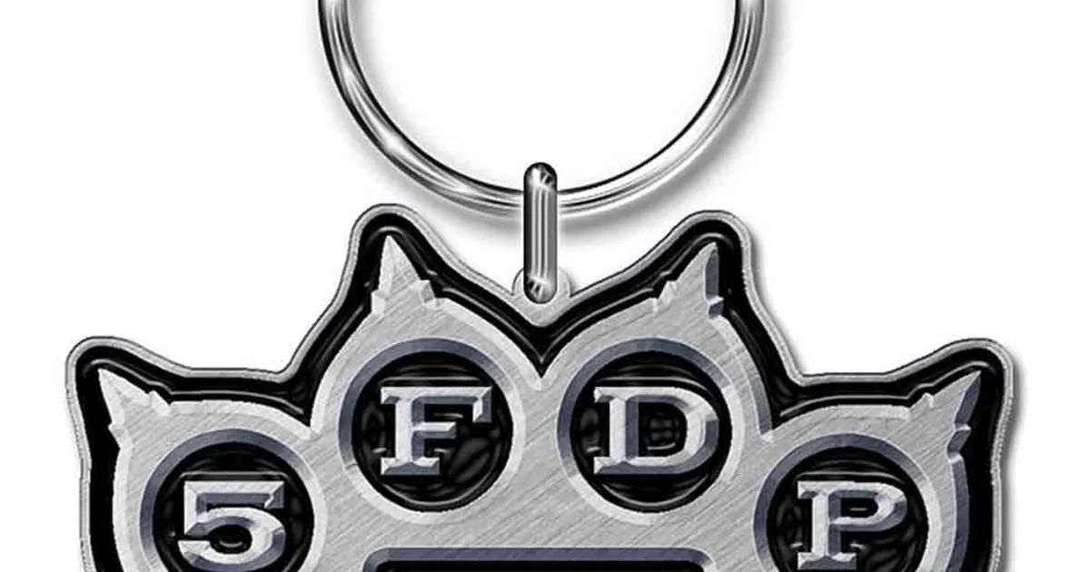 Five Finger Death Punch Standard Keychains - Knuckles
