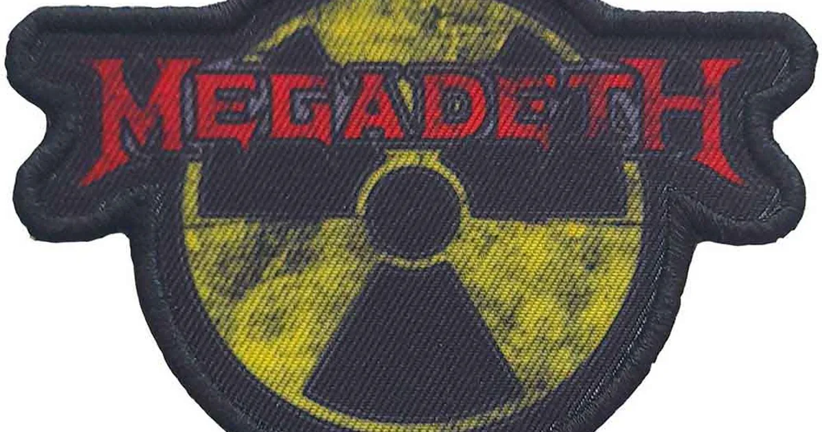 Megadeth Patches - Iron On - Hazard Logo