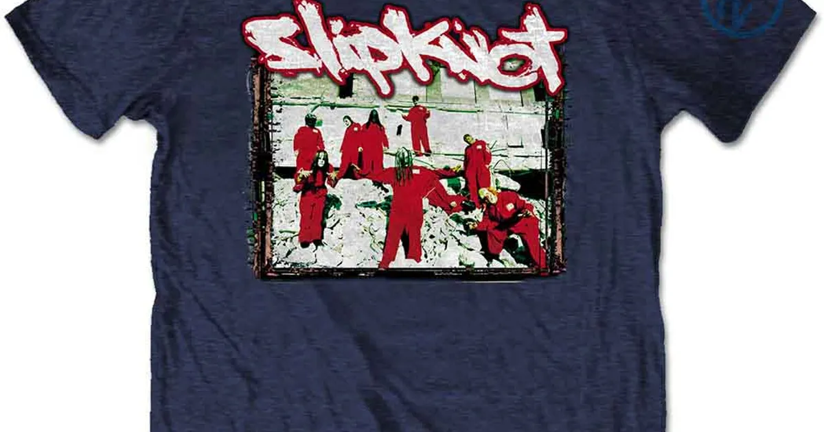 Slipknot T Shirt - 20th Anni - Red Jump Suits