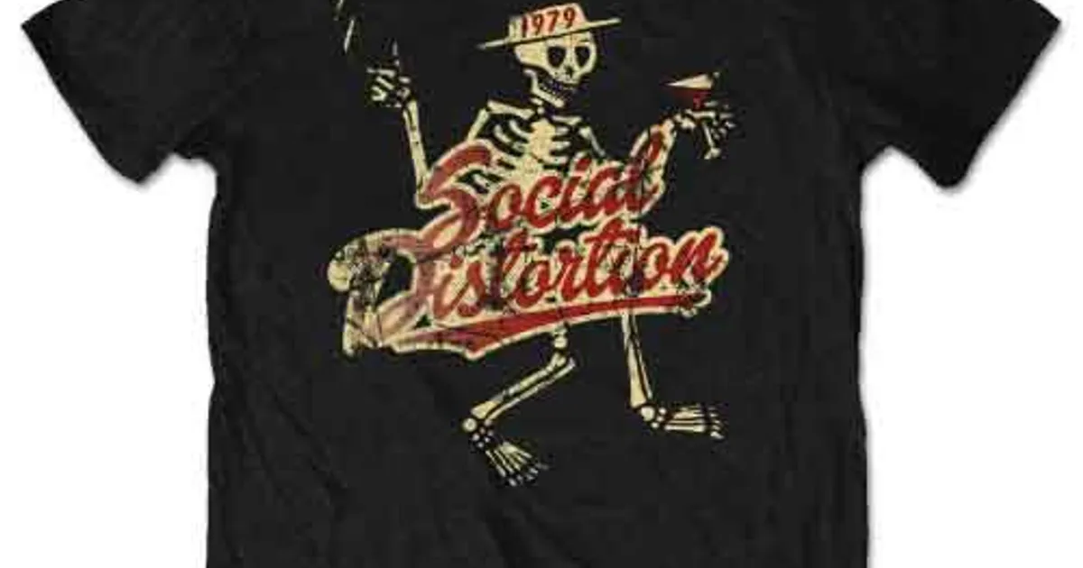Social Distortion T Shirt - Vtge 1979