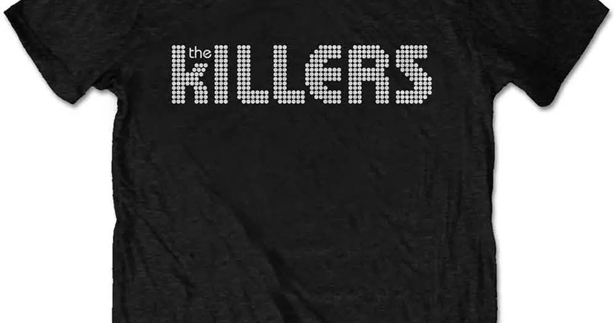 The Killers T Shirt - Dots Logo