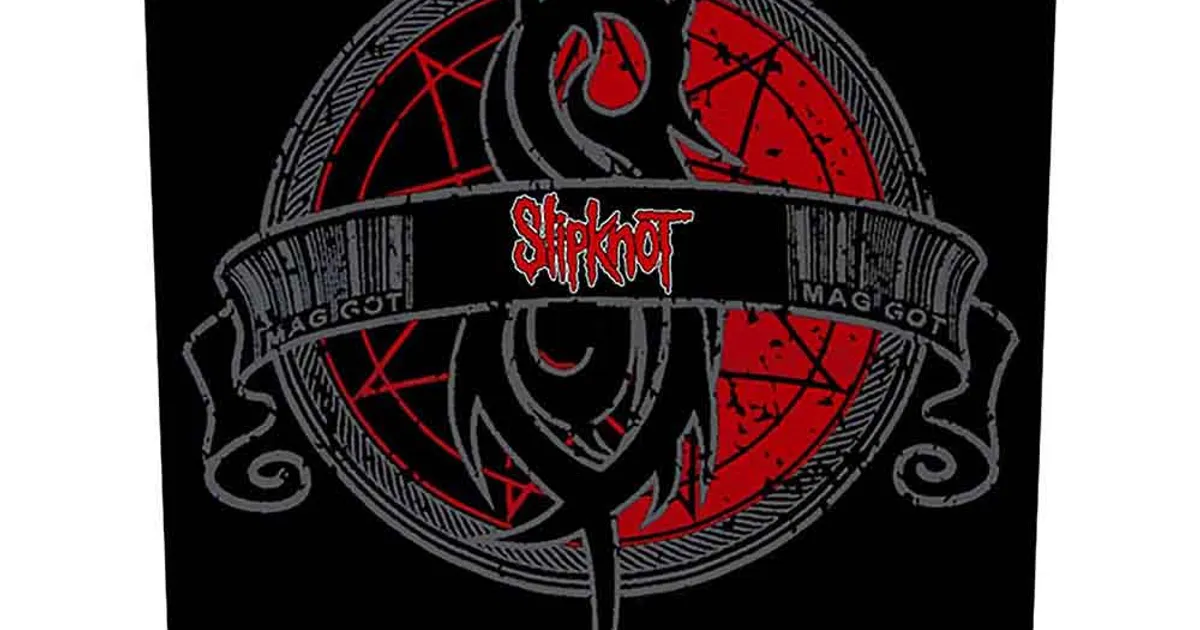Slipknot Patches - Woven Sew On - Crest