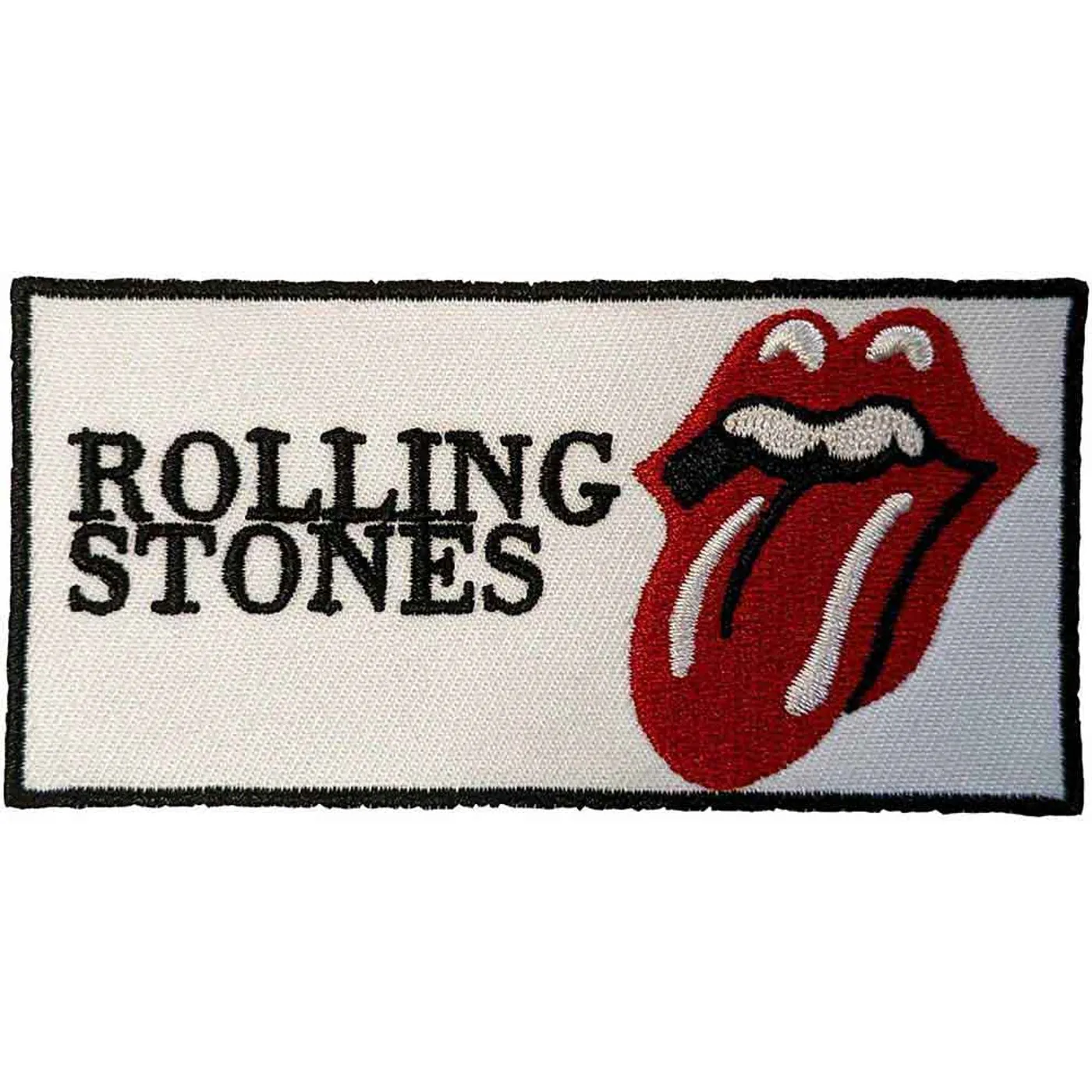 The Rolling Stones Patches - Iron On - Text Logo