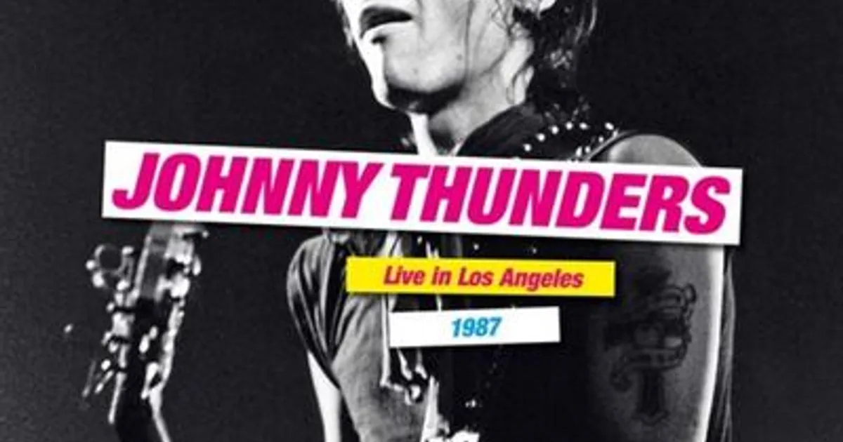 Johnny Thunders LP - Live In Los Angeles 1987 (Vinyl)