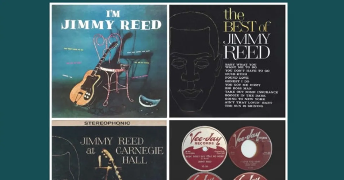 Jimmy Reed CD - Three Classic Albums Plus (Im Jimmy Reed / The Best Of ...