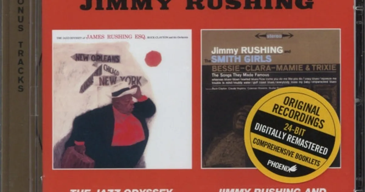 Jimmy Rushing CD - The Jazz Odyssey Of James Rushing Esq / Jinny ...