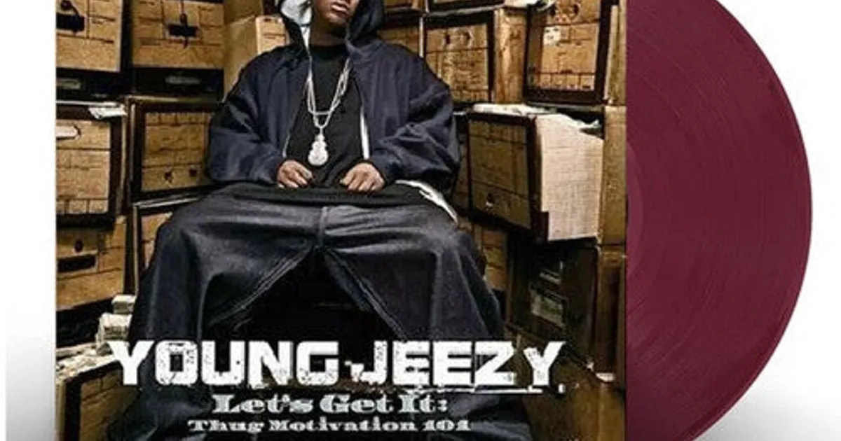 Jeezy LP Vinyl - Let'S Get It: Thug Motivation 101 (Burg) (Colv)