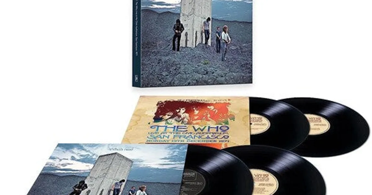 The Who LP Vinyl - Who'S Next / San Francisco 1971 (Gate Fold) (Ltd) (Ogv)