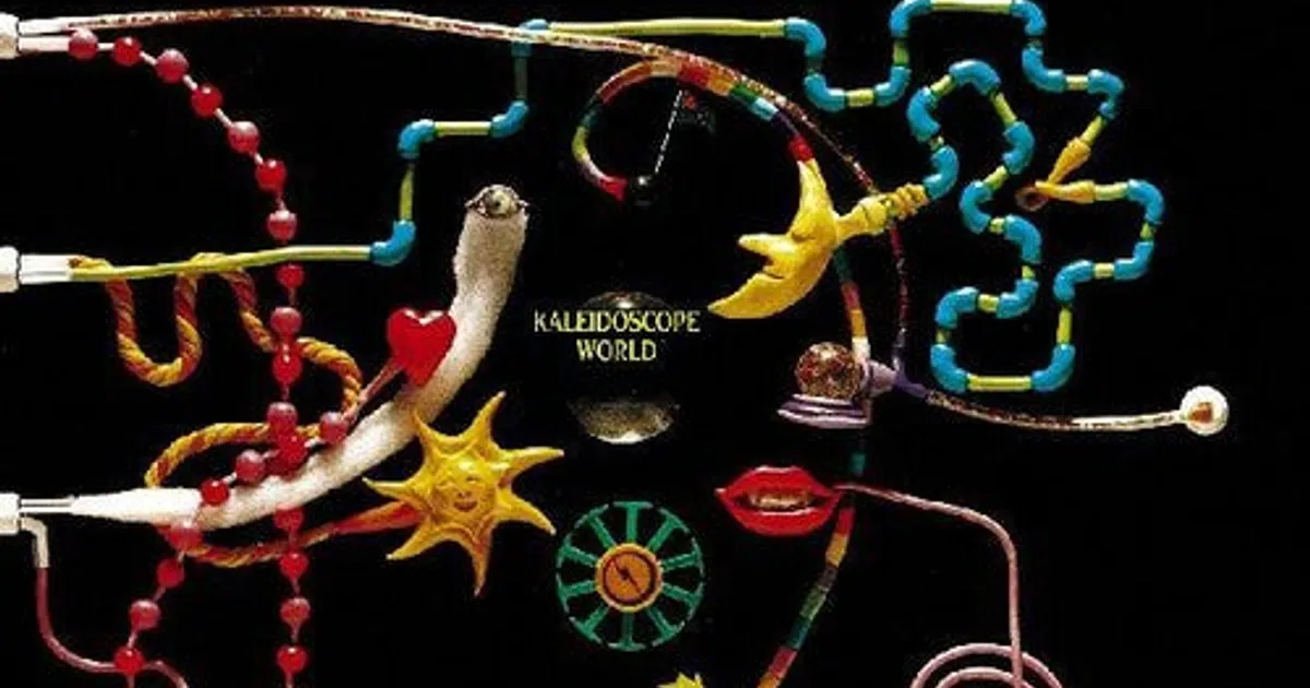 The Chills LP Vinyl - Kaleidoscope World (Blue) (Coloured Vinyl) (Gate ...