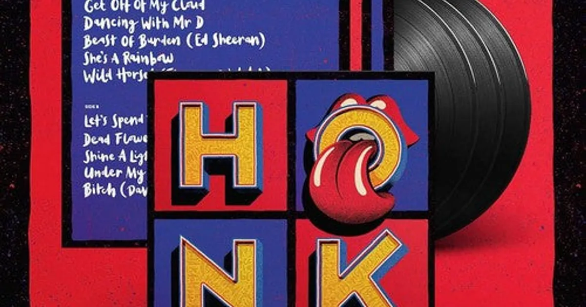 The Rolling Stones LP Vinyl - Honk (Uk)