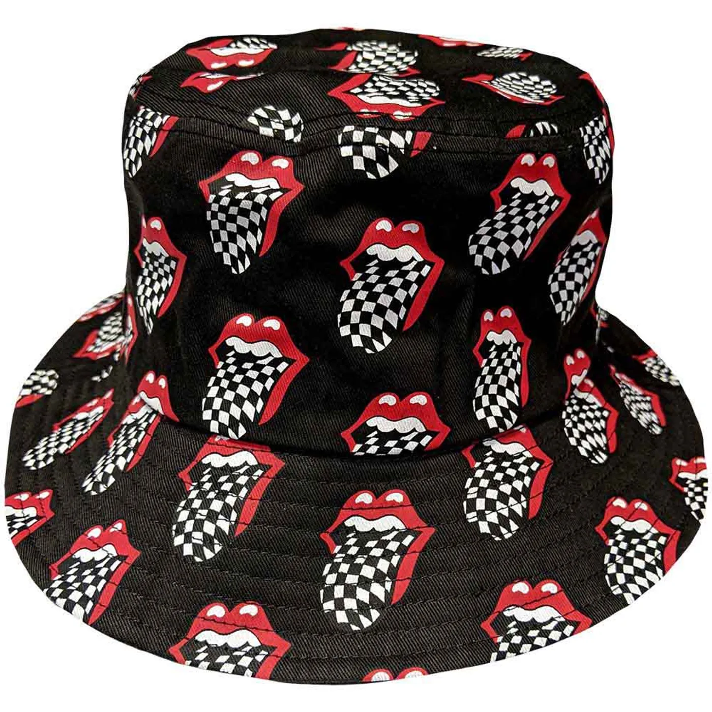 The Rolling Stones Bucket Hats - Phil & Logo Red
